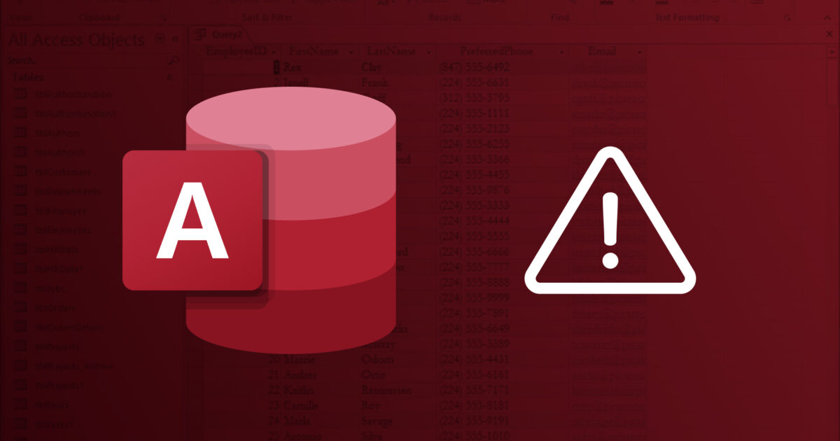 The dangers of Microsoft Access in 2025 | Witify